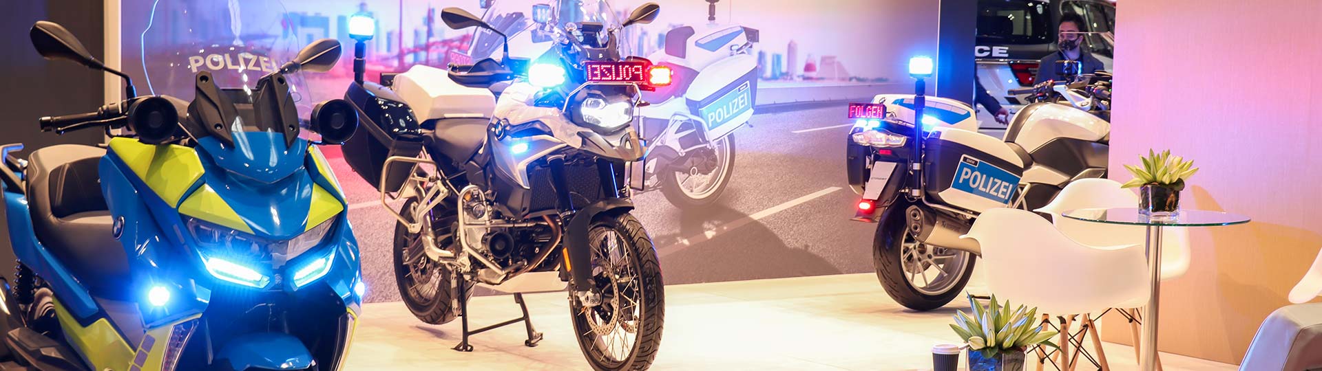 MILIPOL Qatar 2021 | BMW Motorrad Authorities